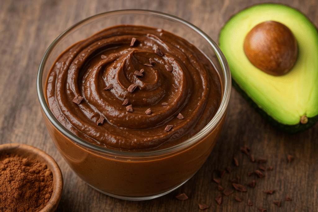 Receta de Crema de Aguacate con Cacao Sin Azúcar – mapasmart.com